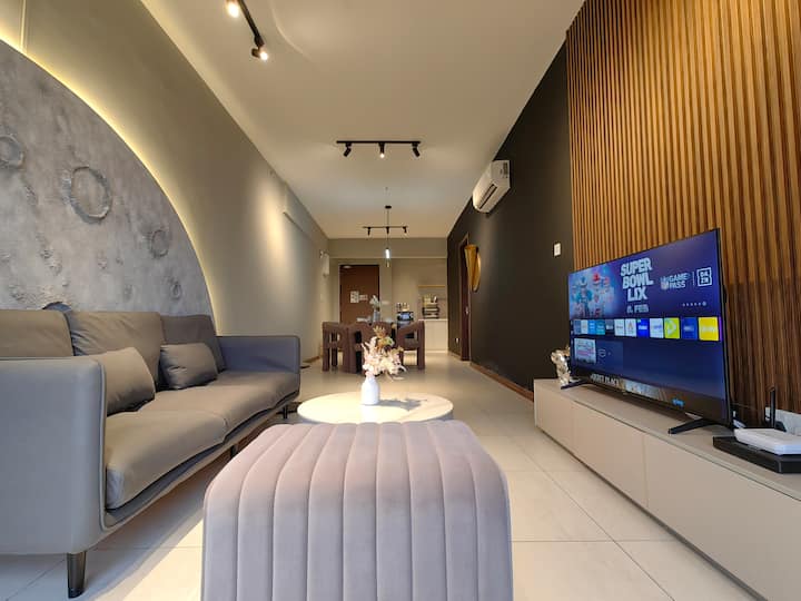 Near Airport|sunset|high Floor|freeparking|2br5pax - Kota Kinabalu