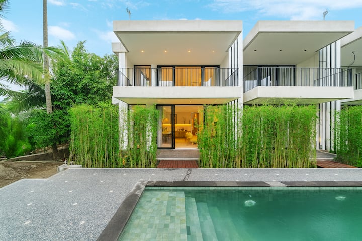 Minimalist 2br Townhouse With Pool • Serene Ubud - Ubud