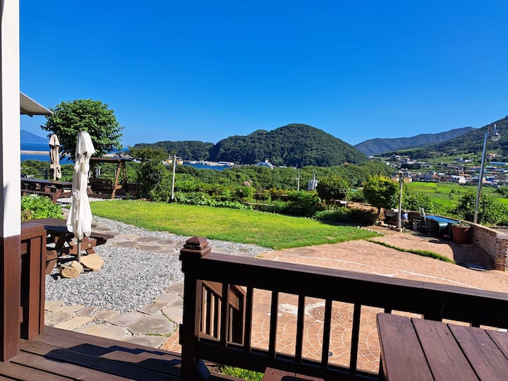 Meerblick D • Deutsches Dorf (2 Min Mit Dem Auto) - Namhae-gun