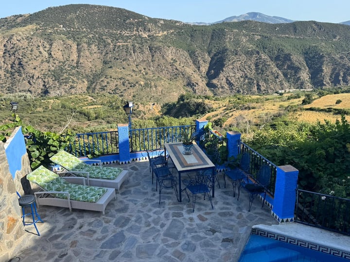 Rincón De Paz Con Vistas A La Montaña - Pampaneira