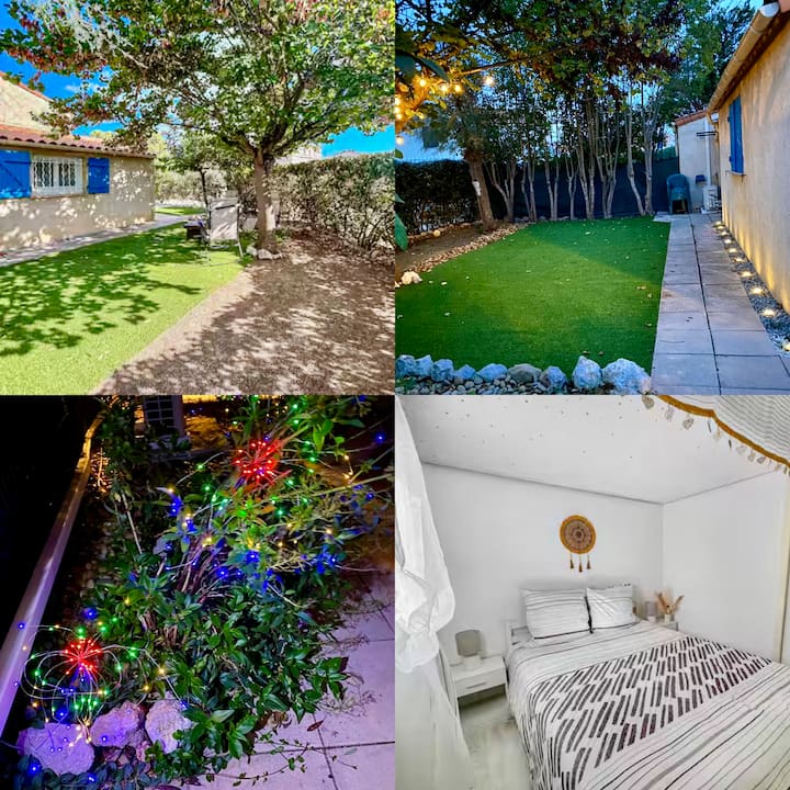 Maison Cosy Entre Mer Et Garrigue - Villeneuve-lès-Maguelone