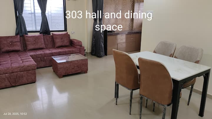 2bhk- Fully Furnished With Wifi - Nagpur