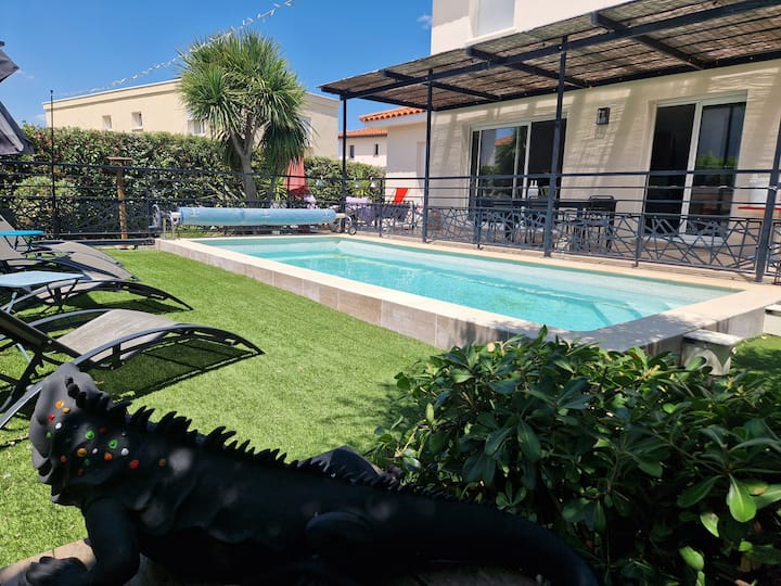 Maison Contemporaine. - Villeneuve-lès-Maguelone