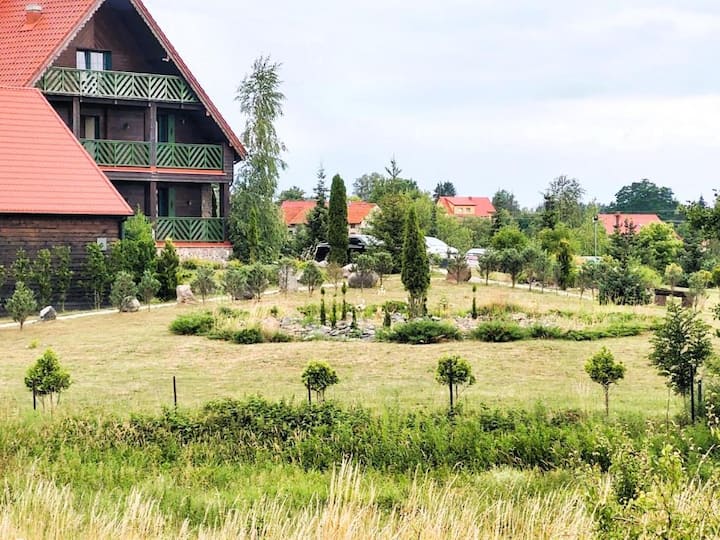 Komfortowa Mazurska Chata - Pokój 2 Osobowy - Mikołajki