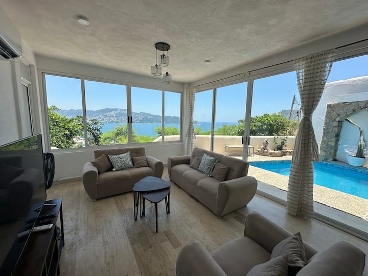 Casa Gaviotas Frente Mar Caleta - Acapulco de Juárez