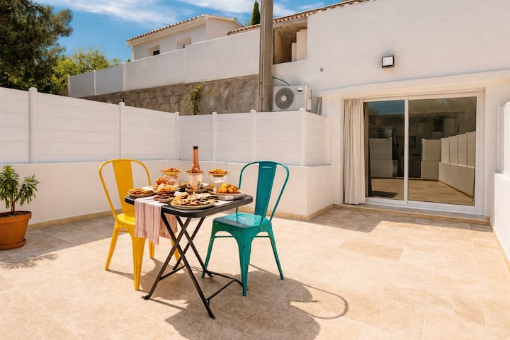 Azzurro – Grande Terrasse Au Calme, Studio Cosy - Draguignan