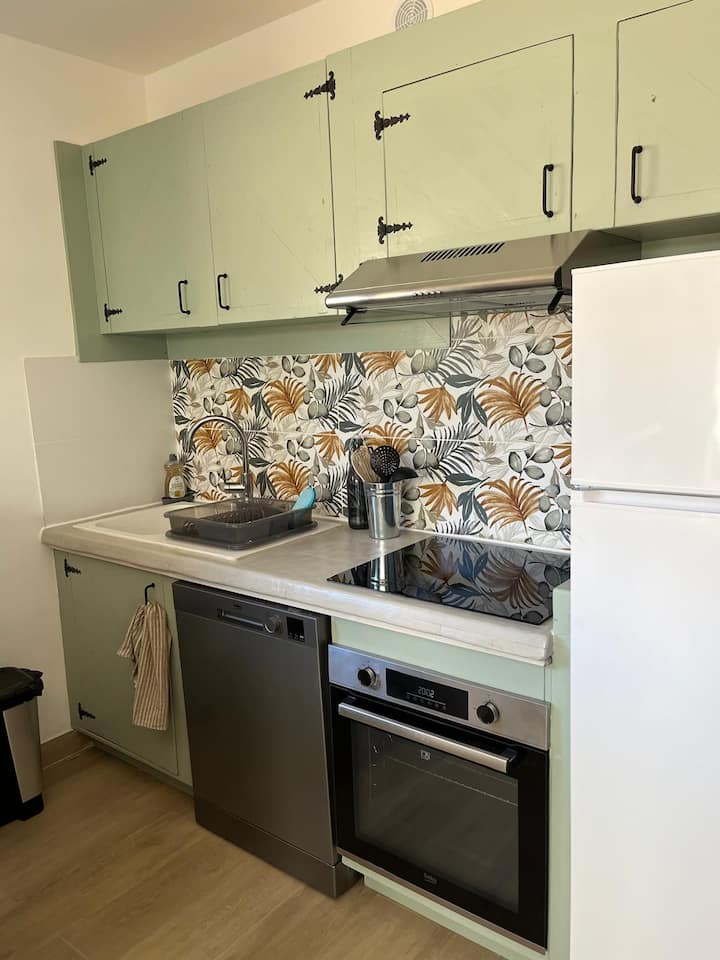 Studio Cosy Avec Terrasse Privée, Proche Plages - Figari