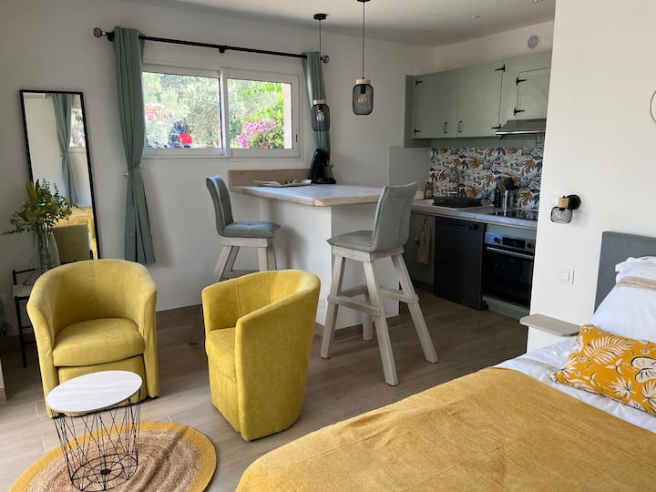 Studio Tout Confort Proche Mer - Pianottoli-Caldarello