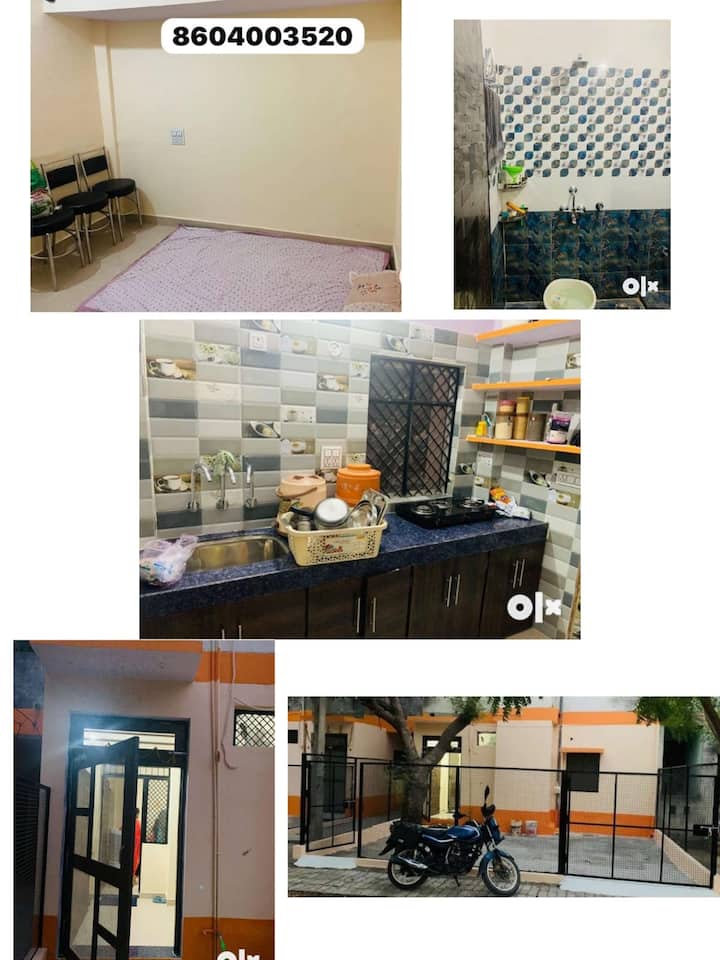 Cozy 1bhk Peaceful & Green Stay - Banda