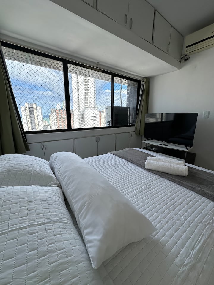 Flat Com Vista Mar Em Boa Viagem - 雷西非