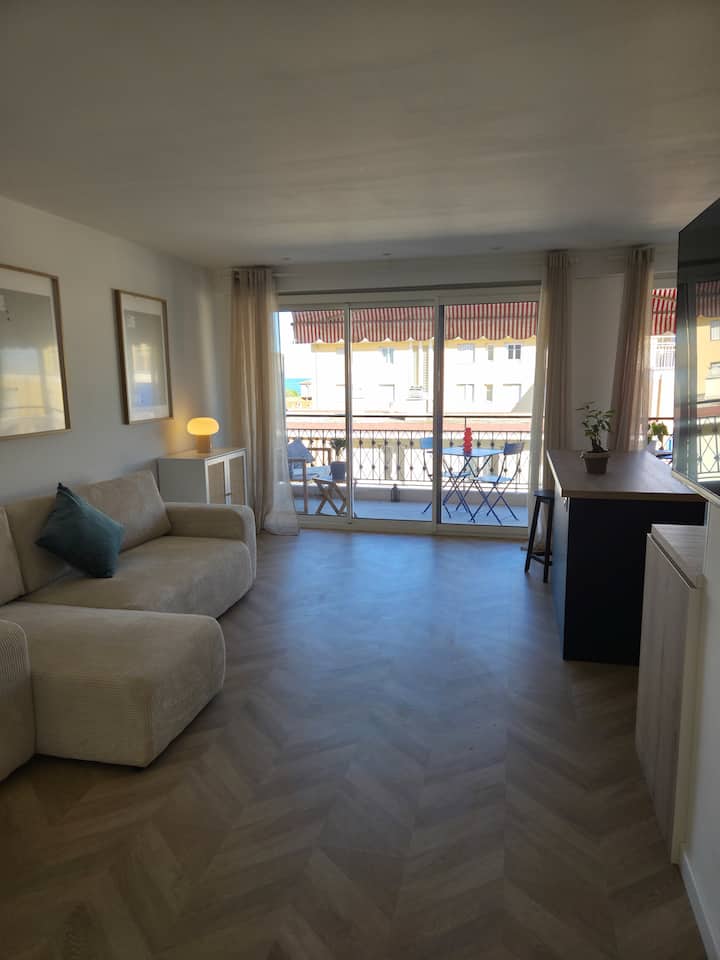 Charmant Studio Avec Balcon - Plage Hawaii - Menton