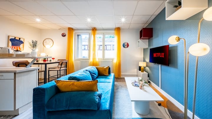 "T3 Central à Dijon – Proche Tram, Parking - Dijon