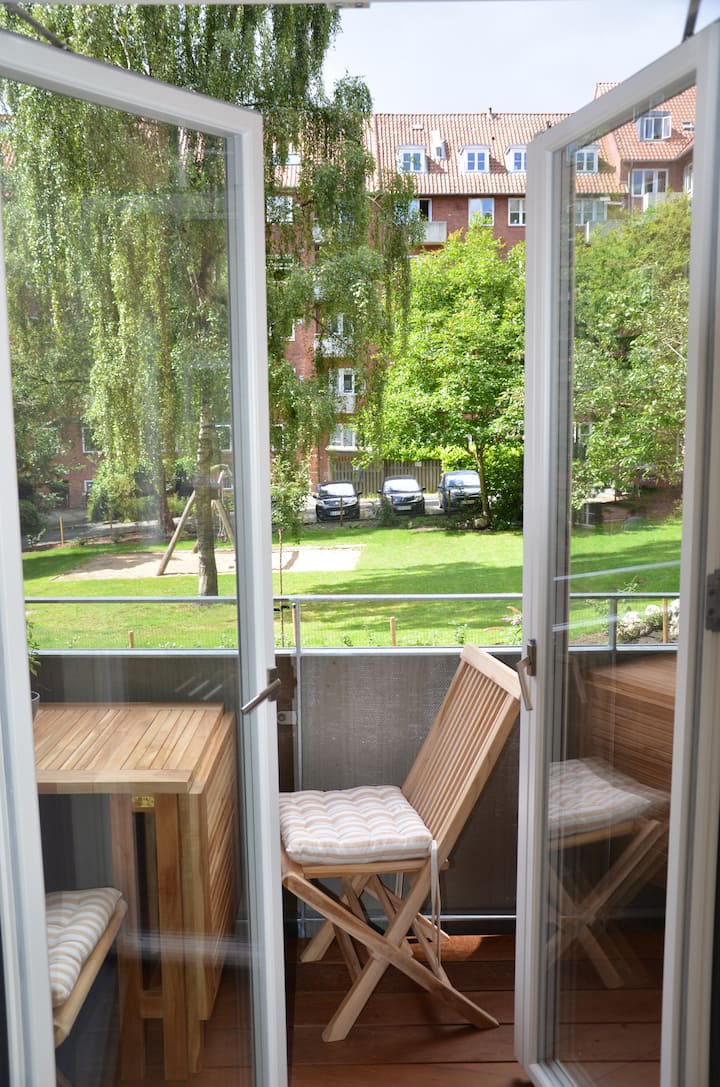 Hyggelig Lejlighed Med Altan - Aarhus