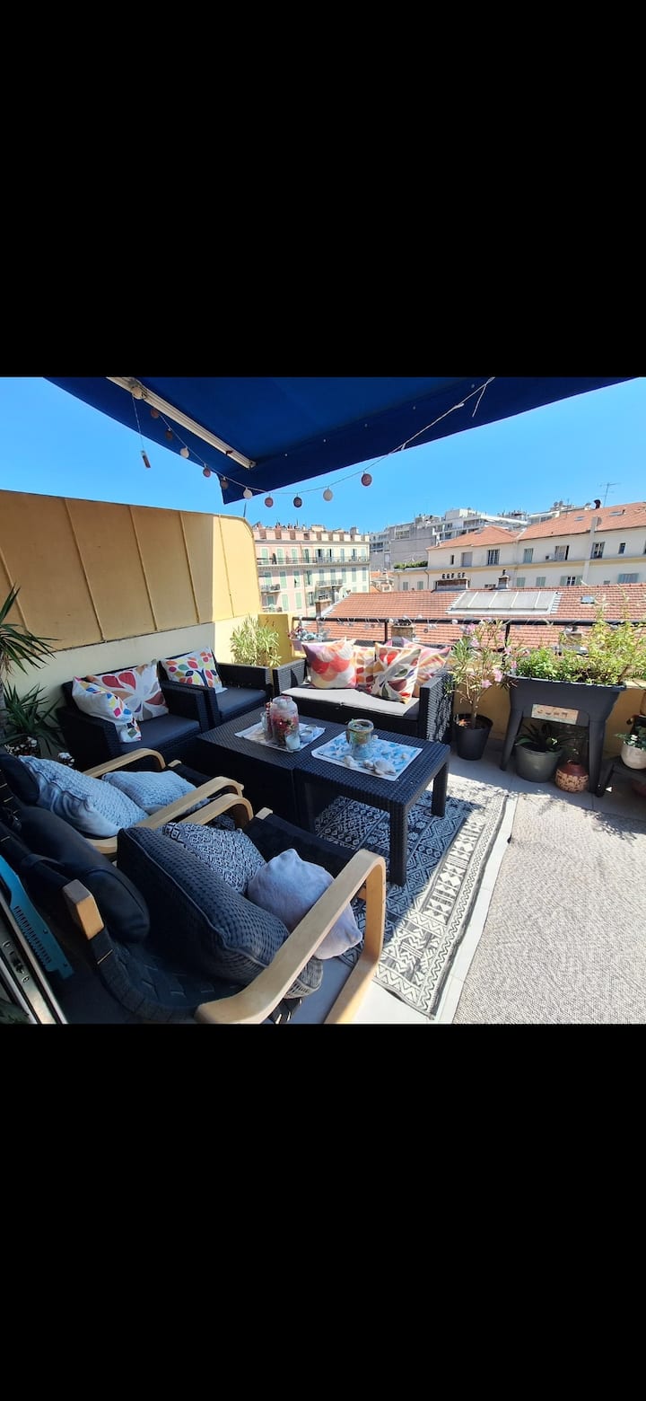 Nice Centre Ville Et Mer Appartement Cosy - 