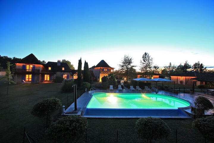 Maison Chic Et Cosy - Piscine Et Spa En Périgord - Dordogne