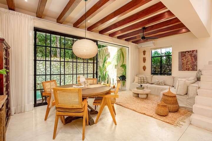 Pool | King Beds | Starlink Wifi | Boho Villa - Tulum