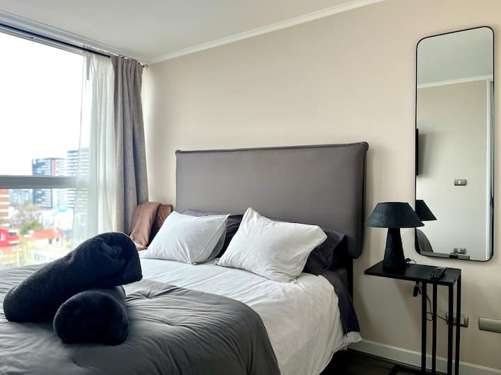 Dpto. En ÑUñoa Con Aire Acondicionado. P17. - Chile