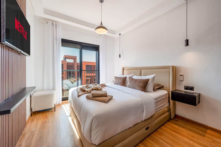 Noria Sunny Golf Stay By Ines - Pool & Garden - Marrakesh