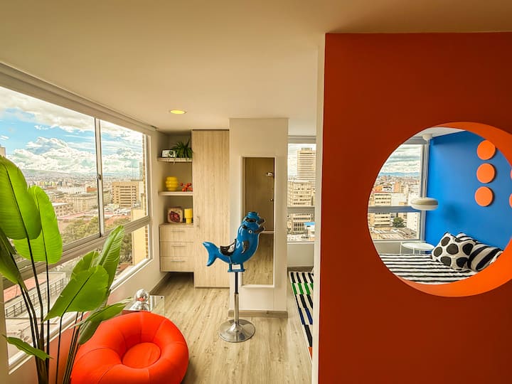 Loft En El Centro Histórico Con Las Mejores Vistas - Bogota