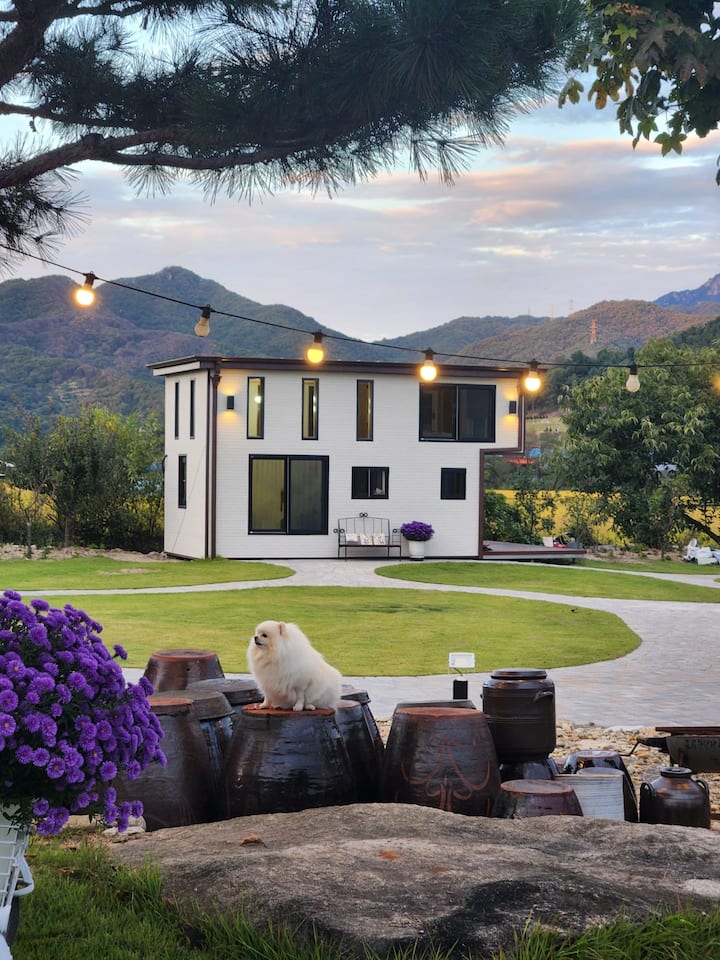 복층으로 구성된 깨끗,청결 큐티 하우스 입니다 - 오포읍