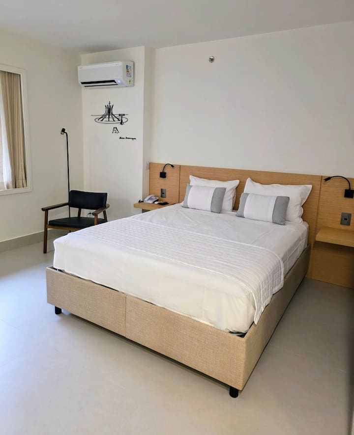 Quarto 5 Estrelas No Comfort Suites! - Brasília