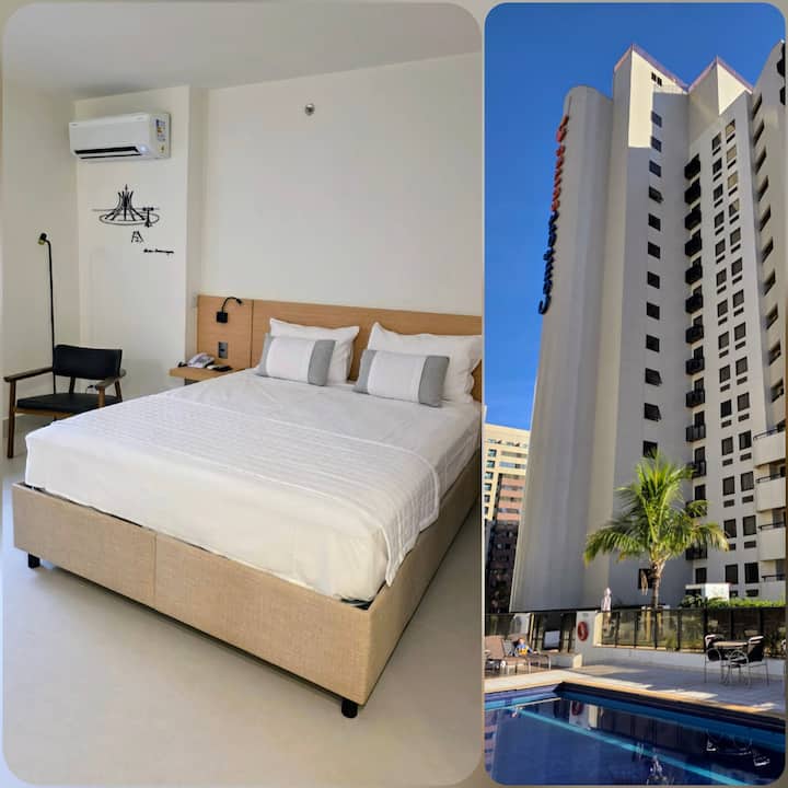 Quarto 5 Estrelas No Comfort Suites! - Brasília