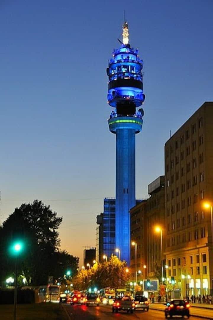 Loft, Céntrico, Sofisticado Con Vista Panoramica - Santiago