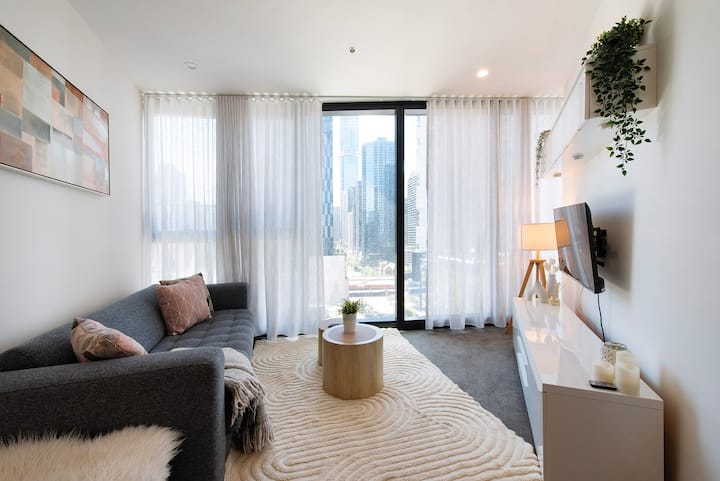 Stylish And Cozy Apartment In Southbank - Williamstown