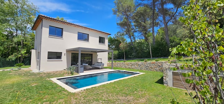 Villa 4 Ch. Mougins + Piscine - Grasse
