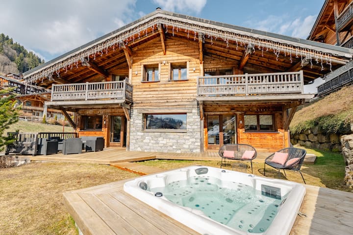 Chalet Virolet - Jacuzzi - Hammam - Les Gets