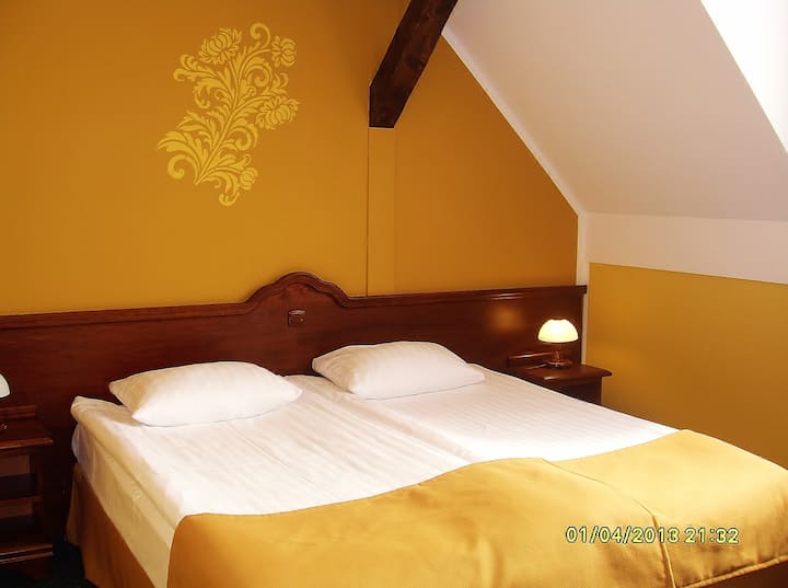 Komfortowa Mazurska Chata - Pokój 2 Osobowy - Mikołajki