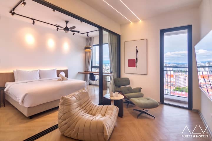 Manhattan 2br Apartment @ 22 Macalisterz By Alv - Penang