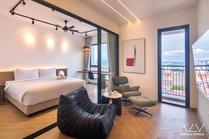 Manhattan 2br Apartment @ 22 Macalisterz By Alv - Penang