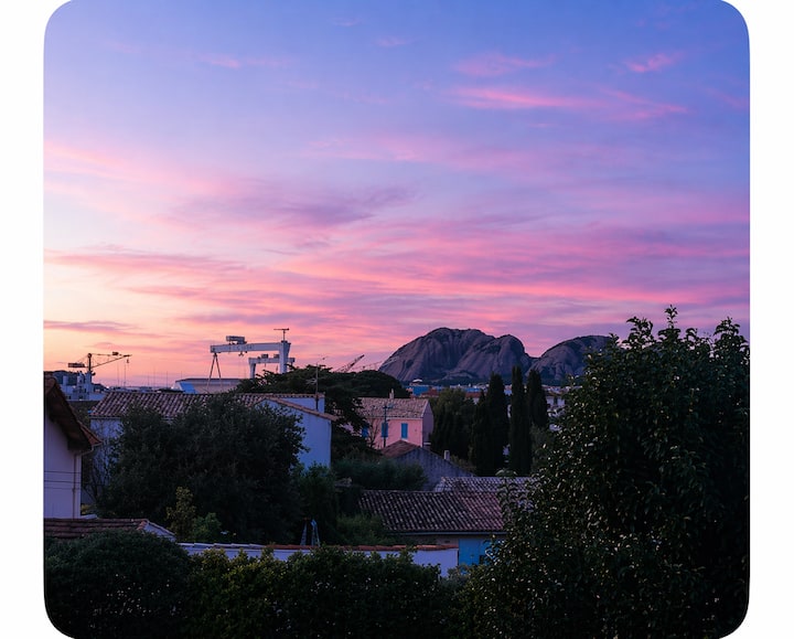 Tout à Pieds, Dans Maison Typique, Terrasse & Vue - Cassis