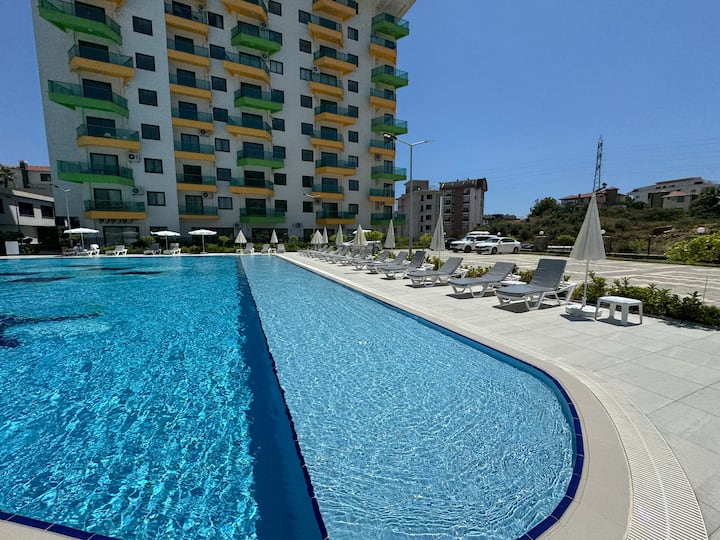 2-к апарт ЖК Konak Green Tower - İncekum