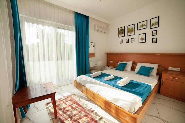 Zeybek2pension Double Bedroom - Kalkan
