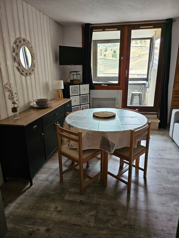 Appartement Cosy 4/6 Personnes Station La Mongie - La Mongie