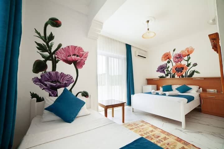 Zeybek2pension Triple Bedroom - Kalkan