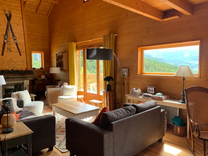 Chalet Prestige, Vue Magnifique à 10min De Barcelo - Pra-Loup