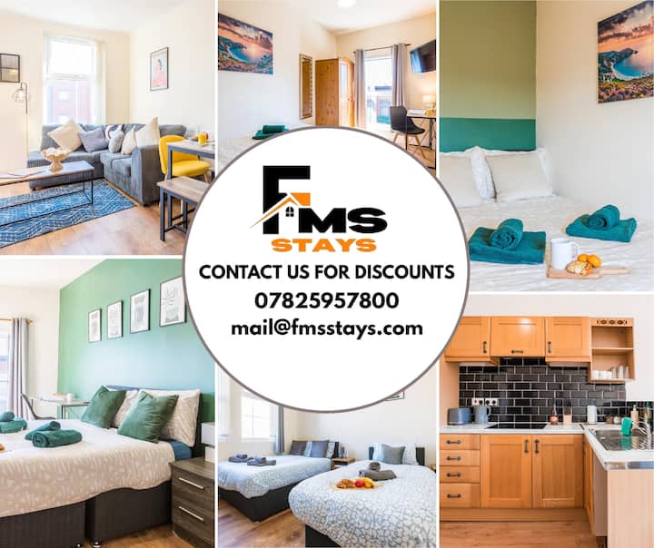 4 Bed/big Monthly Discounts/free Parking/free Wifi - Wirral