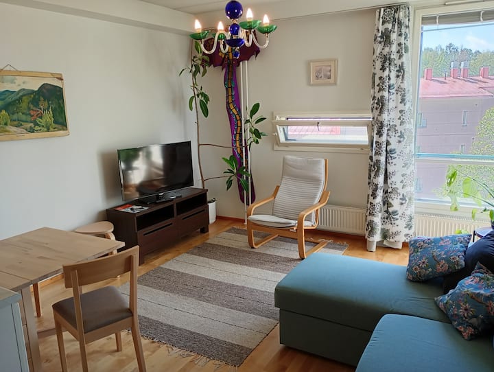 Cozy Apartment With A/c And Sauna - Espoo