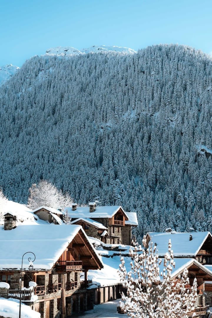 Chalet Poudreuse, Ski Aux Pieds, 10 Personnes - La Rosière