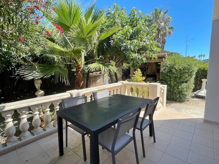 T2 Climatisé - La Bergerie - Plage de Porquerolles