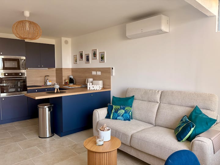 Logement Front De Mer Climatisé ~ Rénové En 2025 - Frontignan