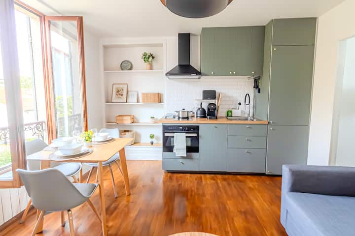 Le Lumineux Cocon • Proche Paris • 3 Min Du Métro - Montreuil