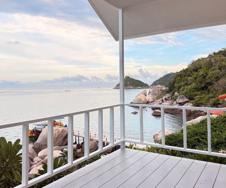 Koh Tao Sea View Bungalow  @Hillhouse W/bfast - Ko Tao