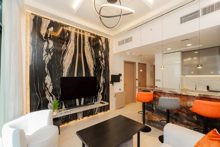 Elite Escape - 1 Bhk Getaway In Azizi Riviera 18 - Émirats arabes unis