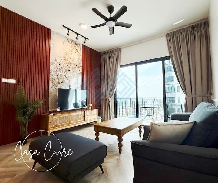 Casa Cuore@ Arang 3br Timberland Medical - Kuching
