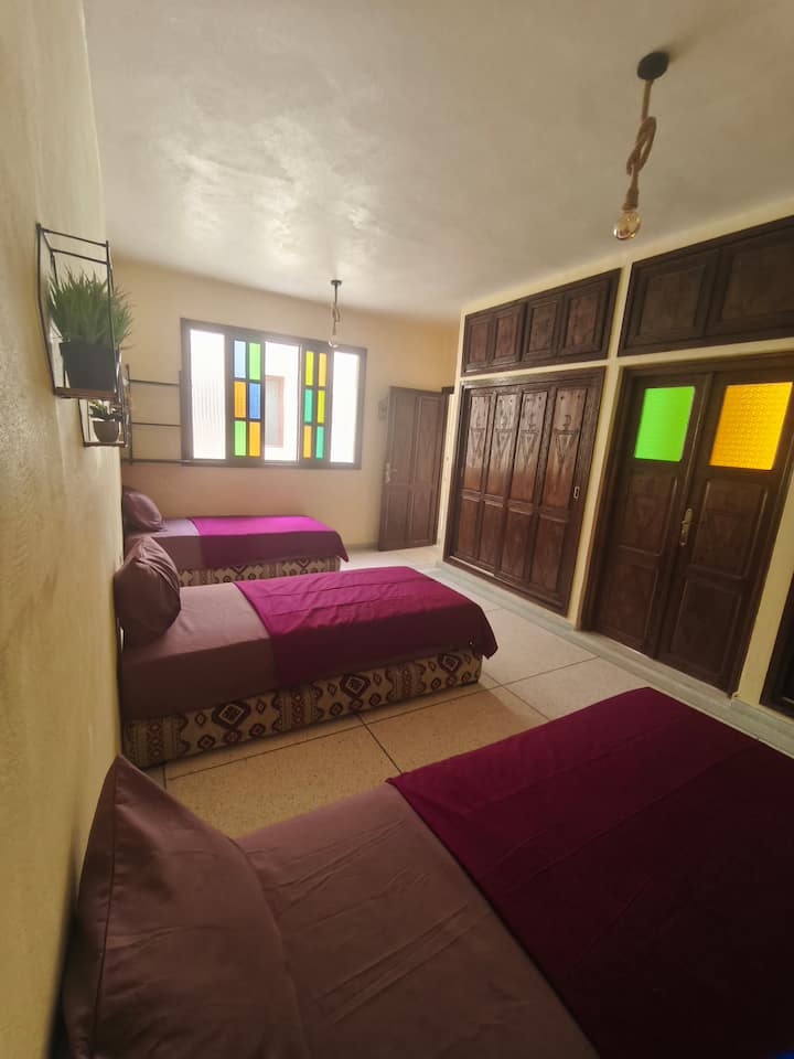 Private Room – 11€ Per Person – 3 Beds Available - Agadir