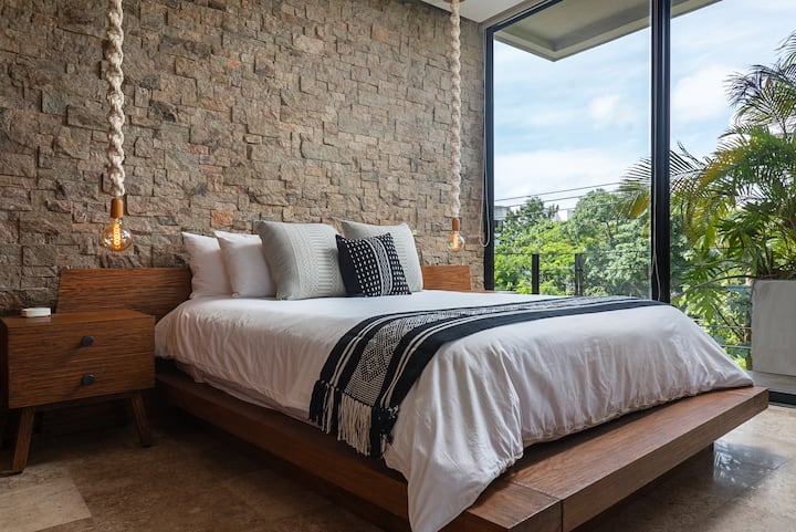 Chic Jungle Loft + Jacuzzi, Walk To Cafes & Bars - Tulum